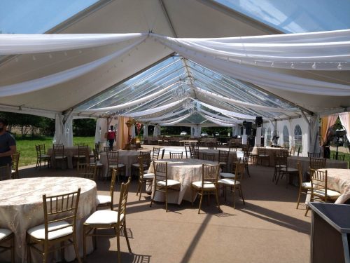 Clear Top Frame Tent Rental - Knight's Tent & Party Rental