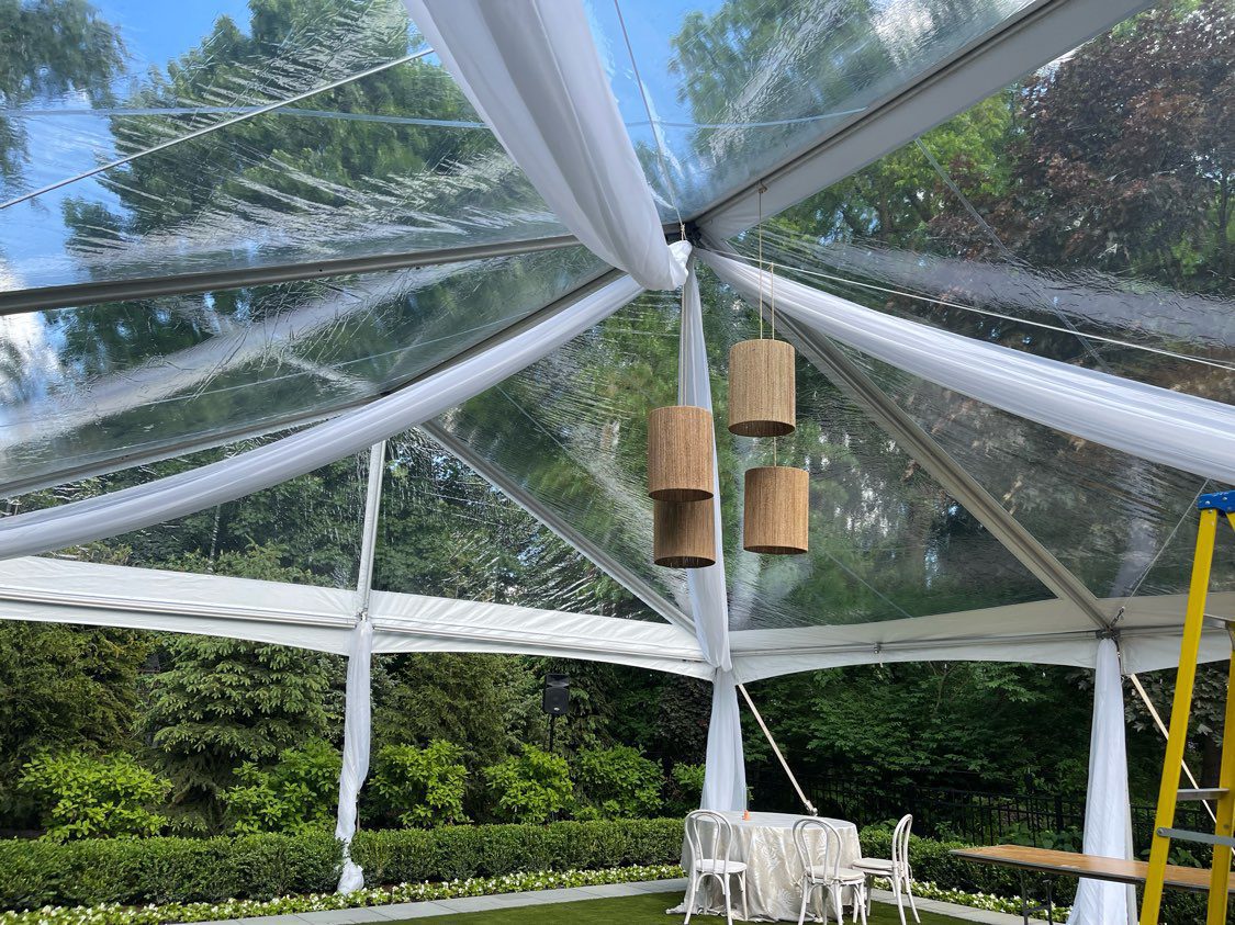 Clear Top Frame Tent Rental - Knight's Tent & Party Rental